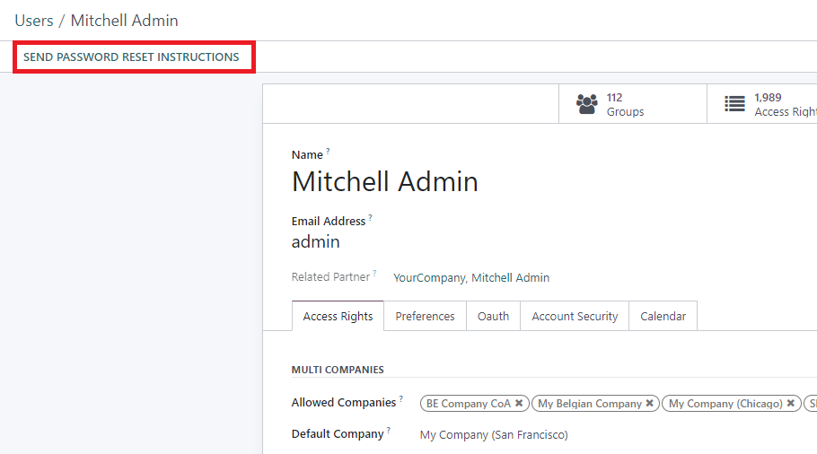 Odoo Tutorial | Manage Users & Access Control in Odoo 16